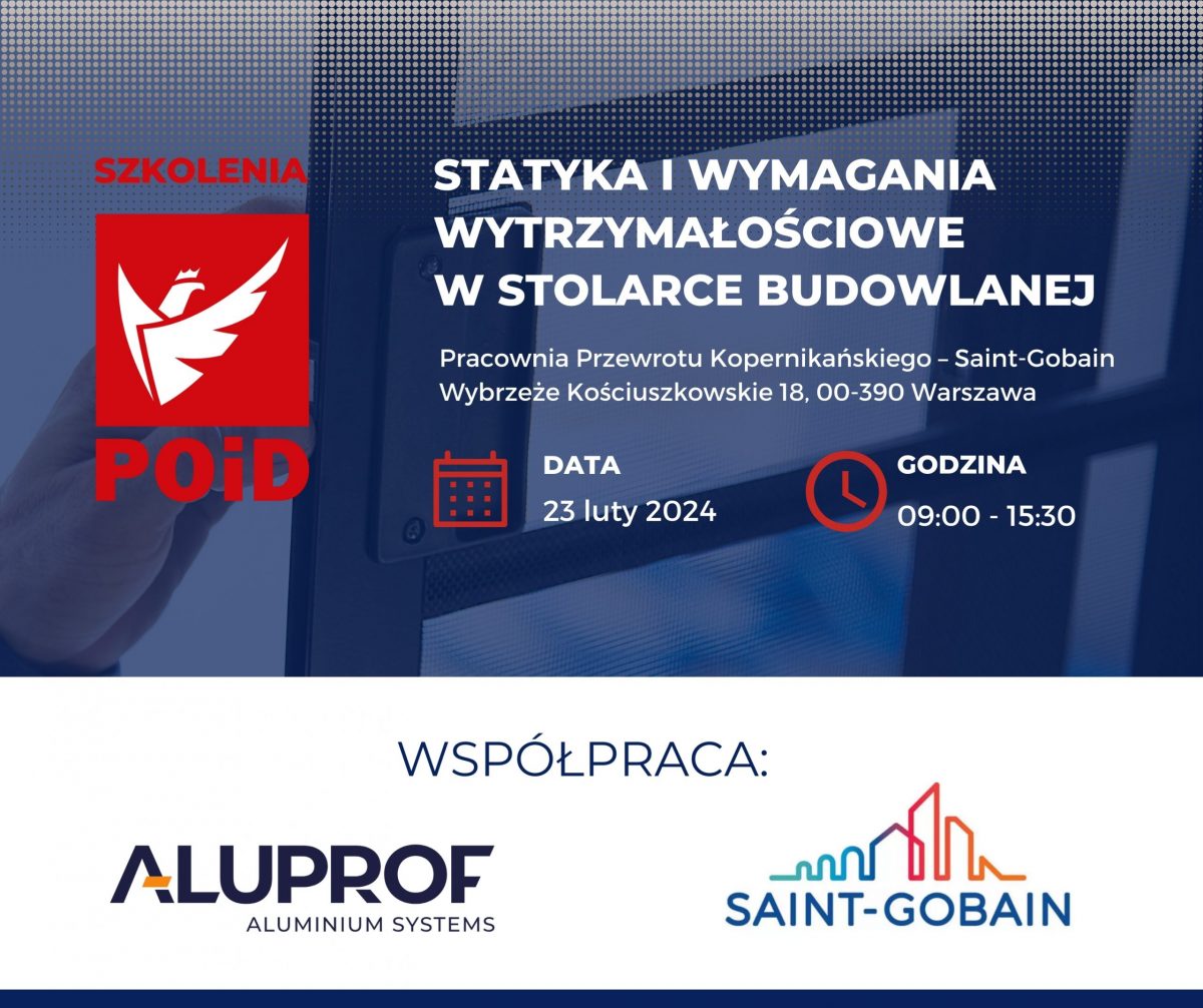 Konferencja POiD - "Statyka i wymagania wytrzymałościowe w stolarce ...
